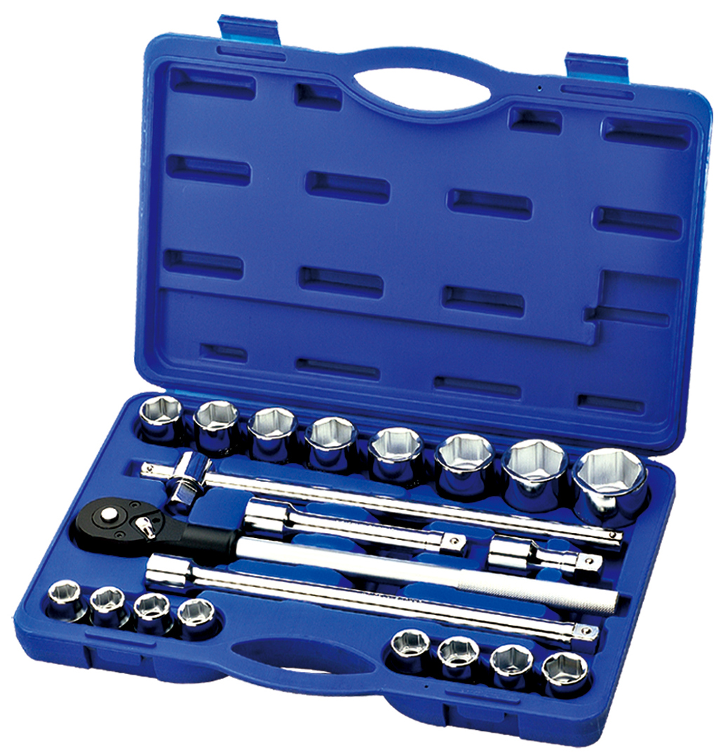 3/4" DR. Large Socket Set 21 PCS | Taiwantrade