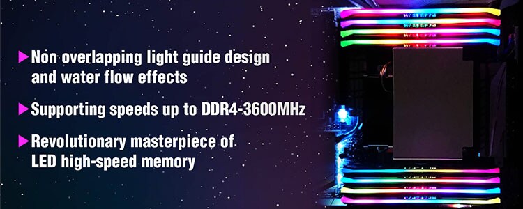 Neo Forza MARS RGB DDR4 overclocking memory | GOLDKEY TECHNOLOGY ...