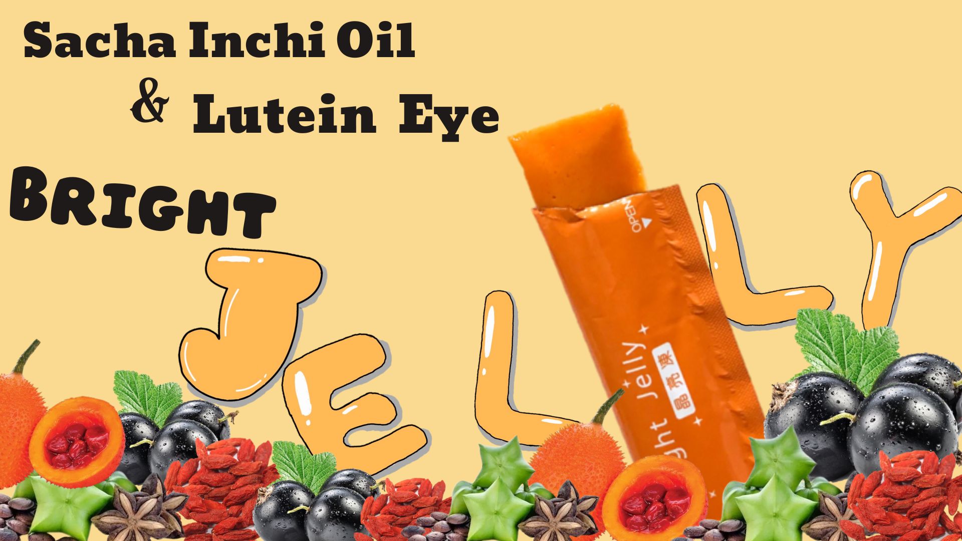 Sacha Inchi Oil ＆Lutein Eye Bright Jelly | Taiwantrade