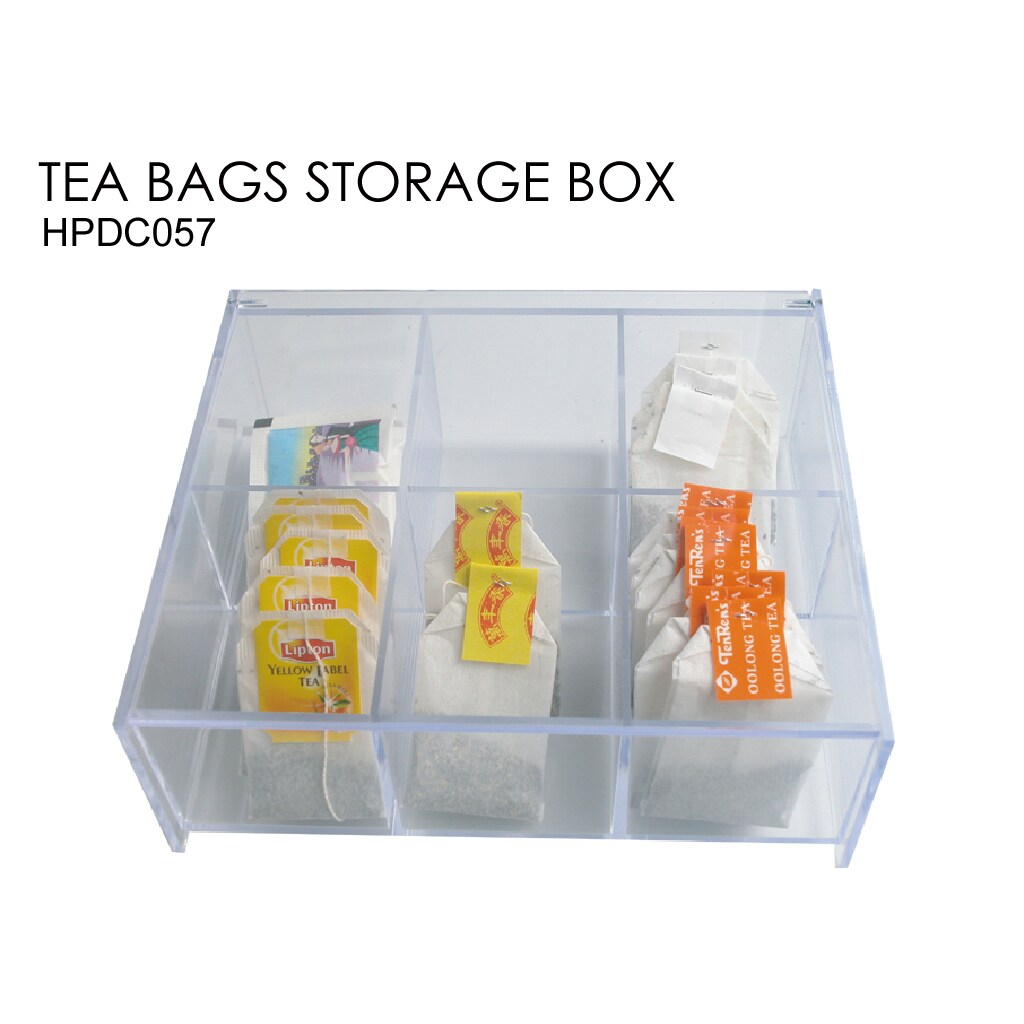 PS PLASTIC TEA BAG BOX | Taiwantrade
