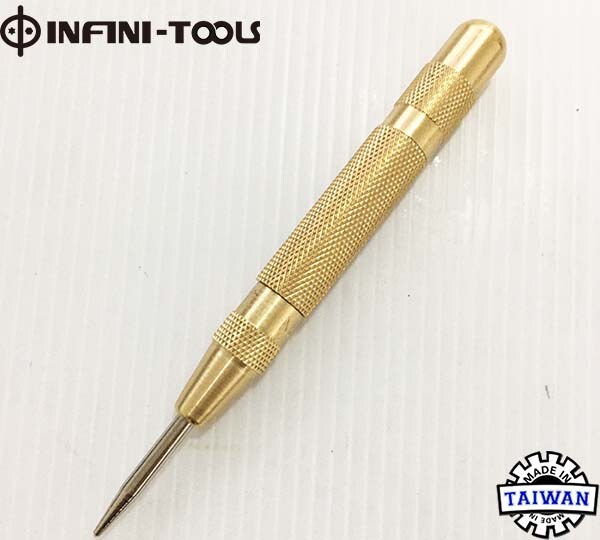 Automatic Center Punch With Brass Handle | Taiwantrade