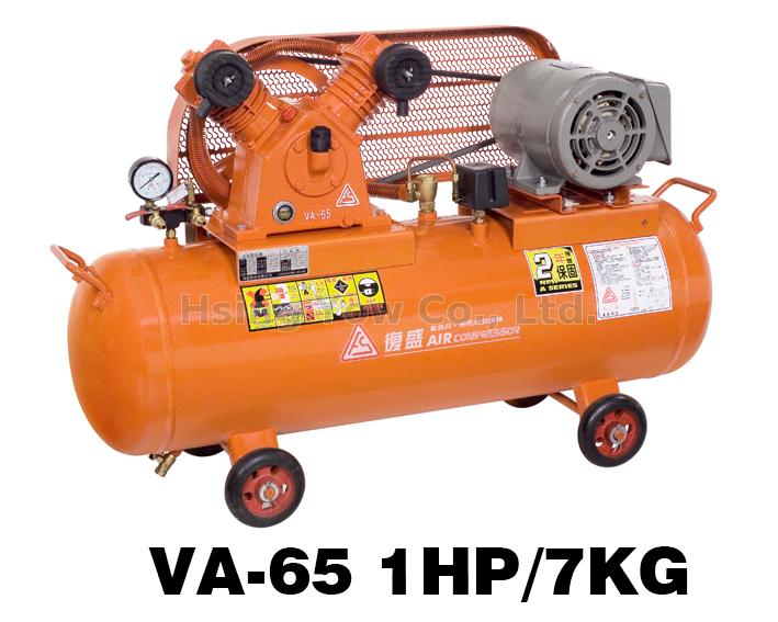 Air Cooled Piston Air Compressor VA-65/1HP | Taiwantrade