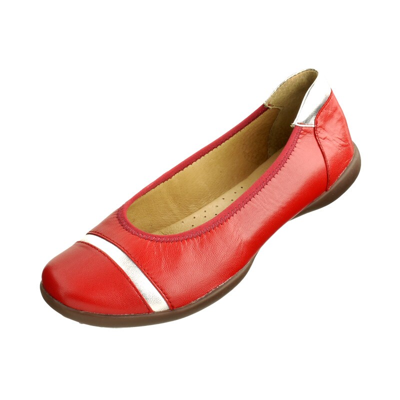 Kimo Sparkly Red Patent Leather Flats | Taiwantrade
