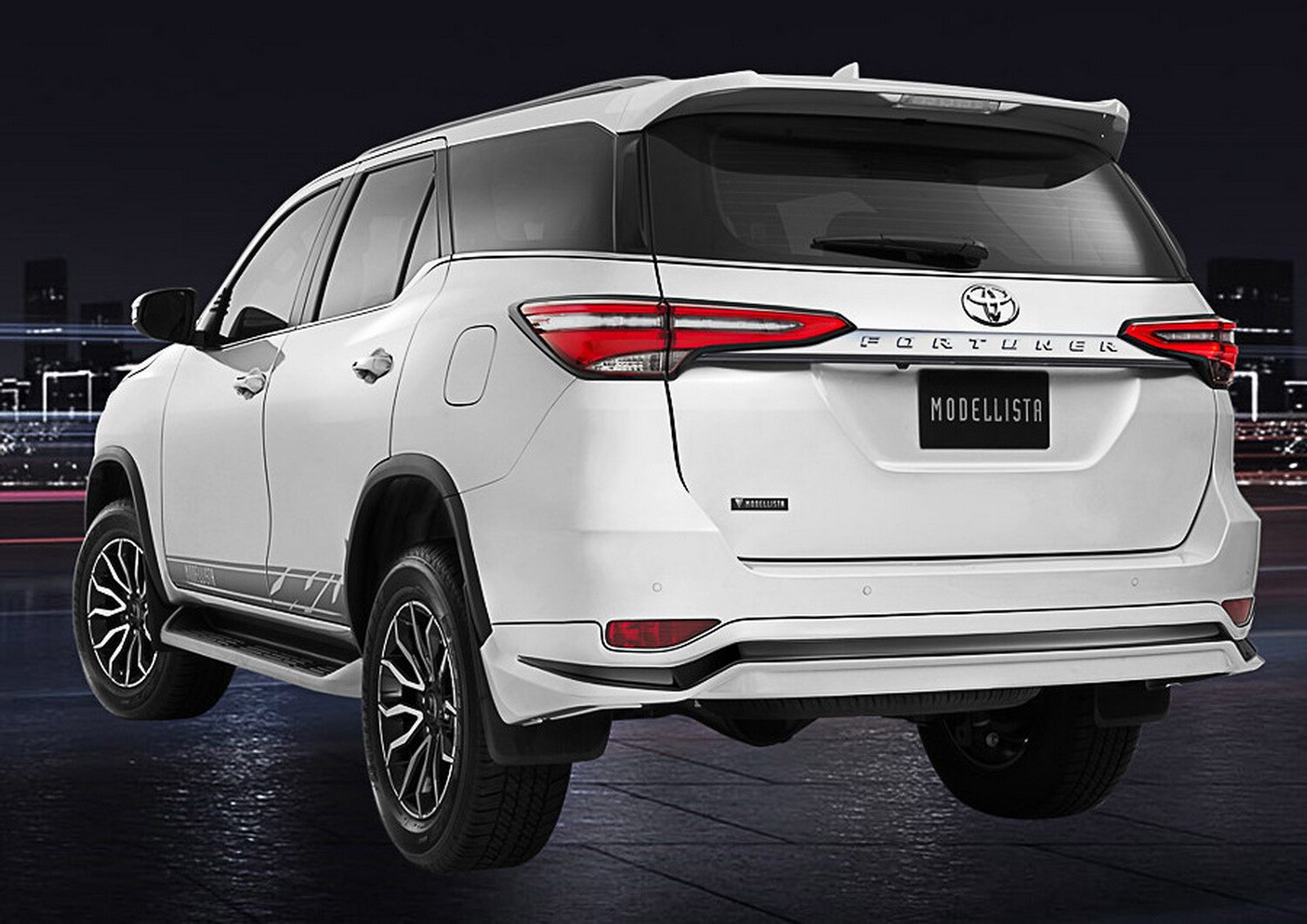 FORTUNER 21 ON REAR LIP, MODELLISTA LOOK, THAILAND | Taiwantrade