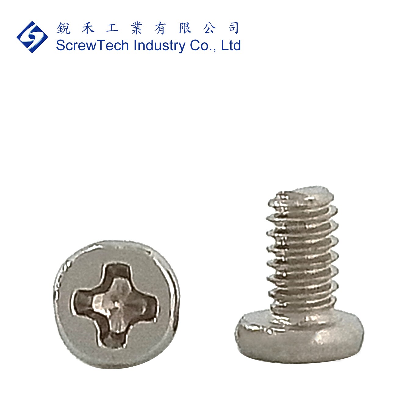 【ScrewTech】I Head, Phillips, M2x3.5, Machine Screw, Nickel Plated ...