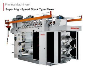 SUPER HIGH-SPEED STACK TYPE FLEXO PRINTING MACHINE | Taiwantrade