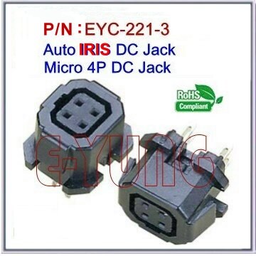 Auto Camera Lens with IRIS Jack & DC Plug | Taiwantrade