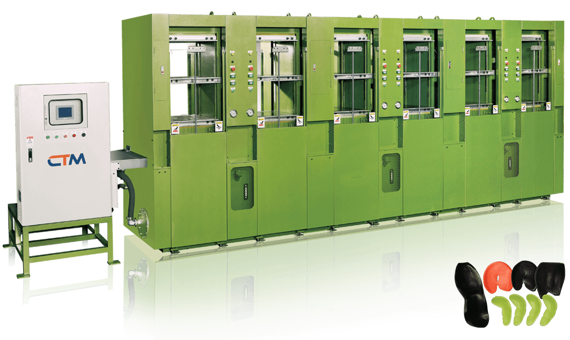 Double Decker EVA Foam Molding Machine | Taiwantrade