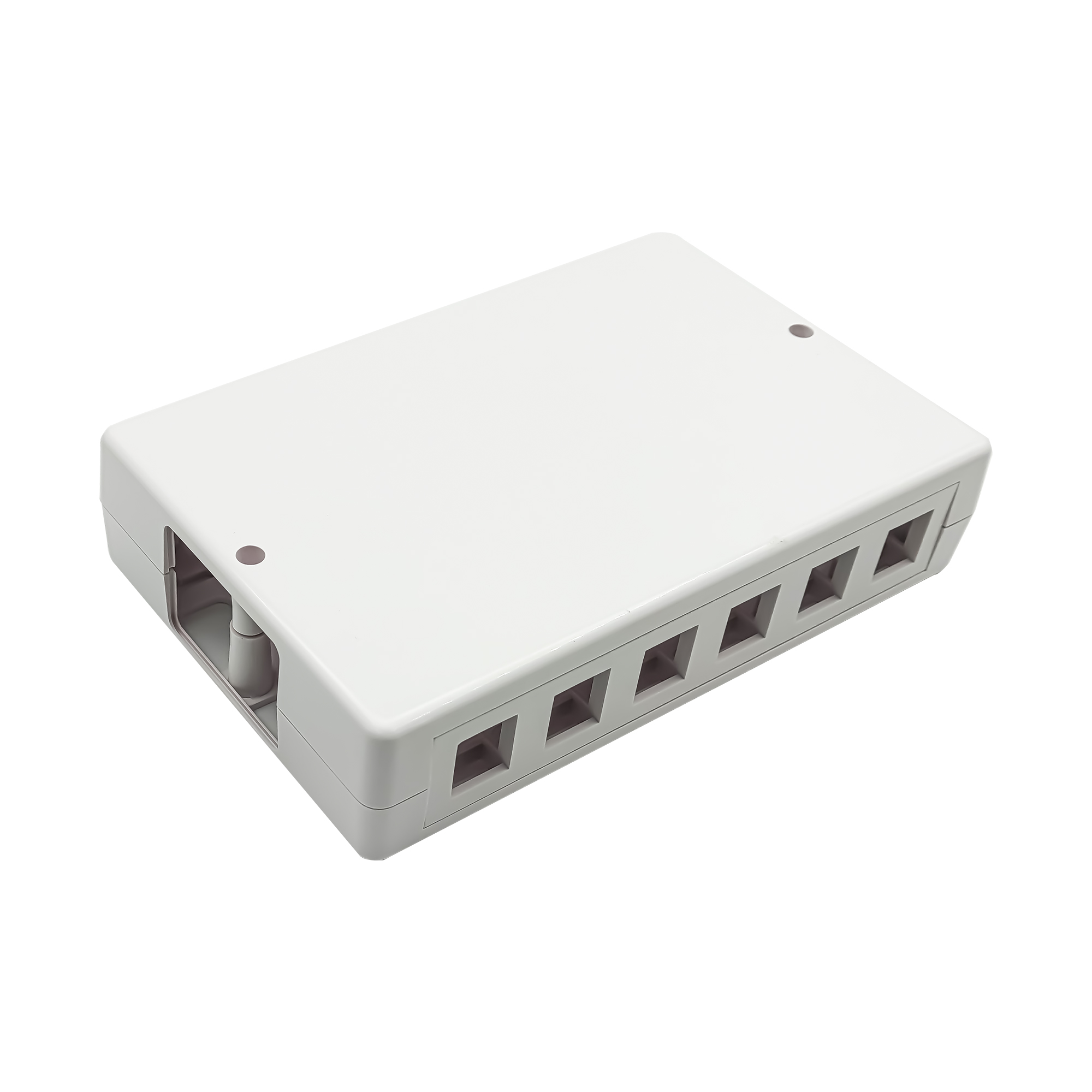 12 Port Dual Keystone Surface Mount Box | Taiwantrade
