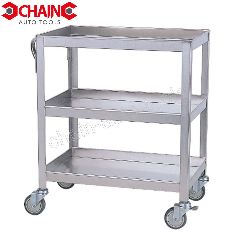 3 TIER STAINLESS STEEL CART | Taiwantrade