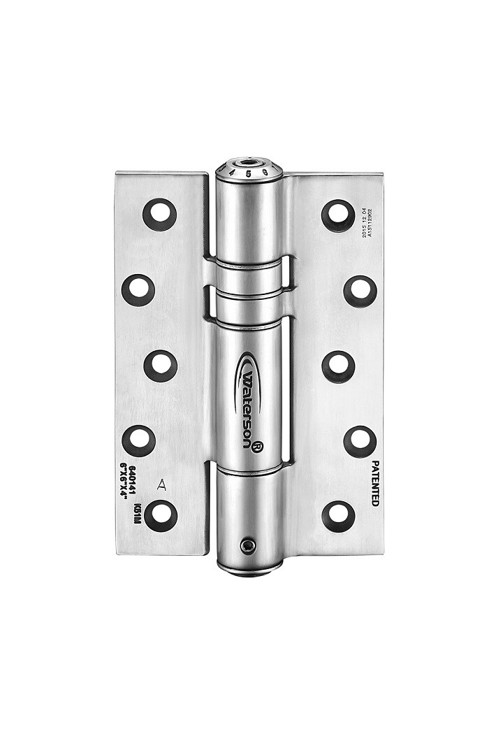 Waterson Door Closer Hinges(Pack of 4) 6"x4" 304SST- Satin Brushed - DS ...