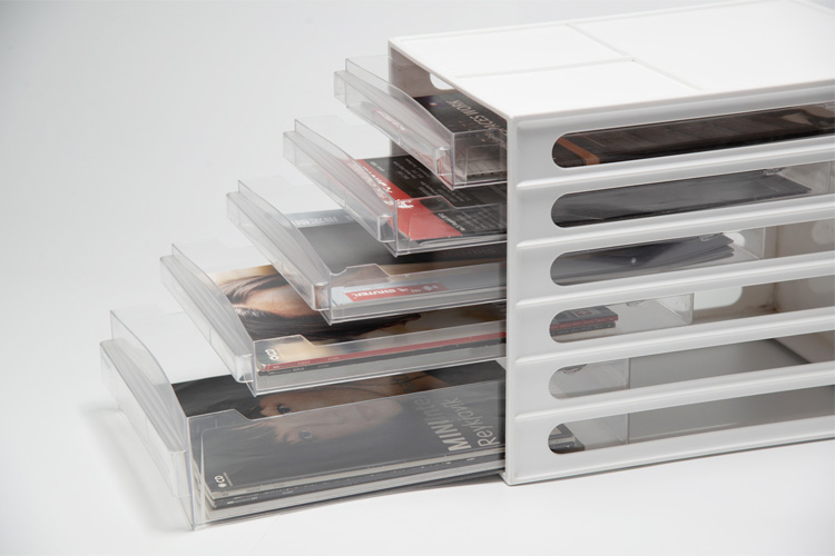 Transparent Plastic File Desktop Drawer Organizer | SHUTER ENTERPRISE ...