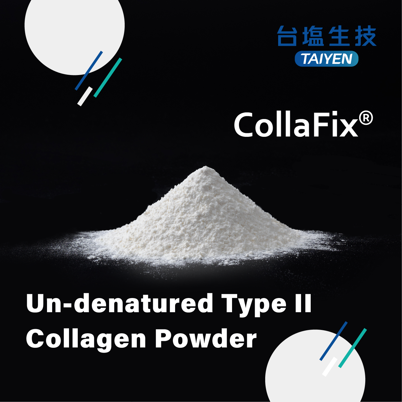Taiyen Un-denatured Type II Collagen Powder | Taiwantrade
