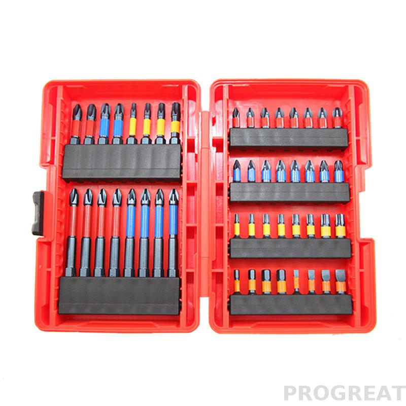 48PCS 1/4" BIT SET W/EXCHANGABLE BOX | Taiwantrade.com