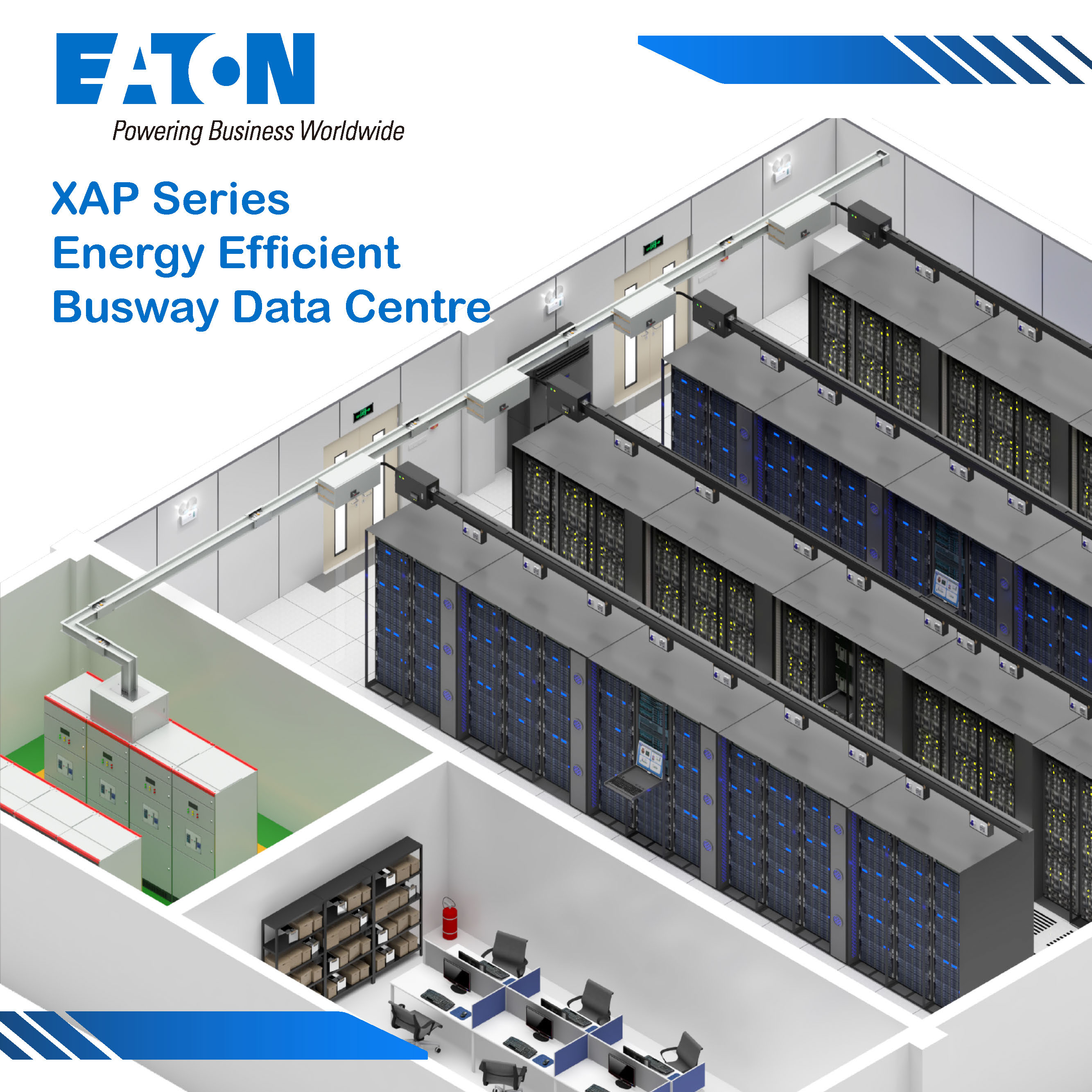 EATON® XAP Series Energy Efficient Busway Data Centre for Industries ...