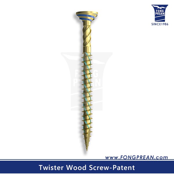 Twister wood screw, Chipboard screw, Timber screw | Taiwantrade
