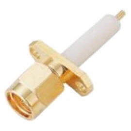 SMA Male Panel Mount 2 Holes Flange Type Exposed Teflon | Taiwantrade.com