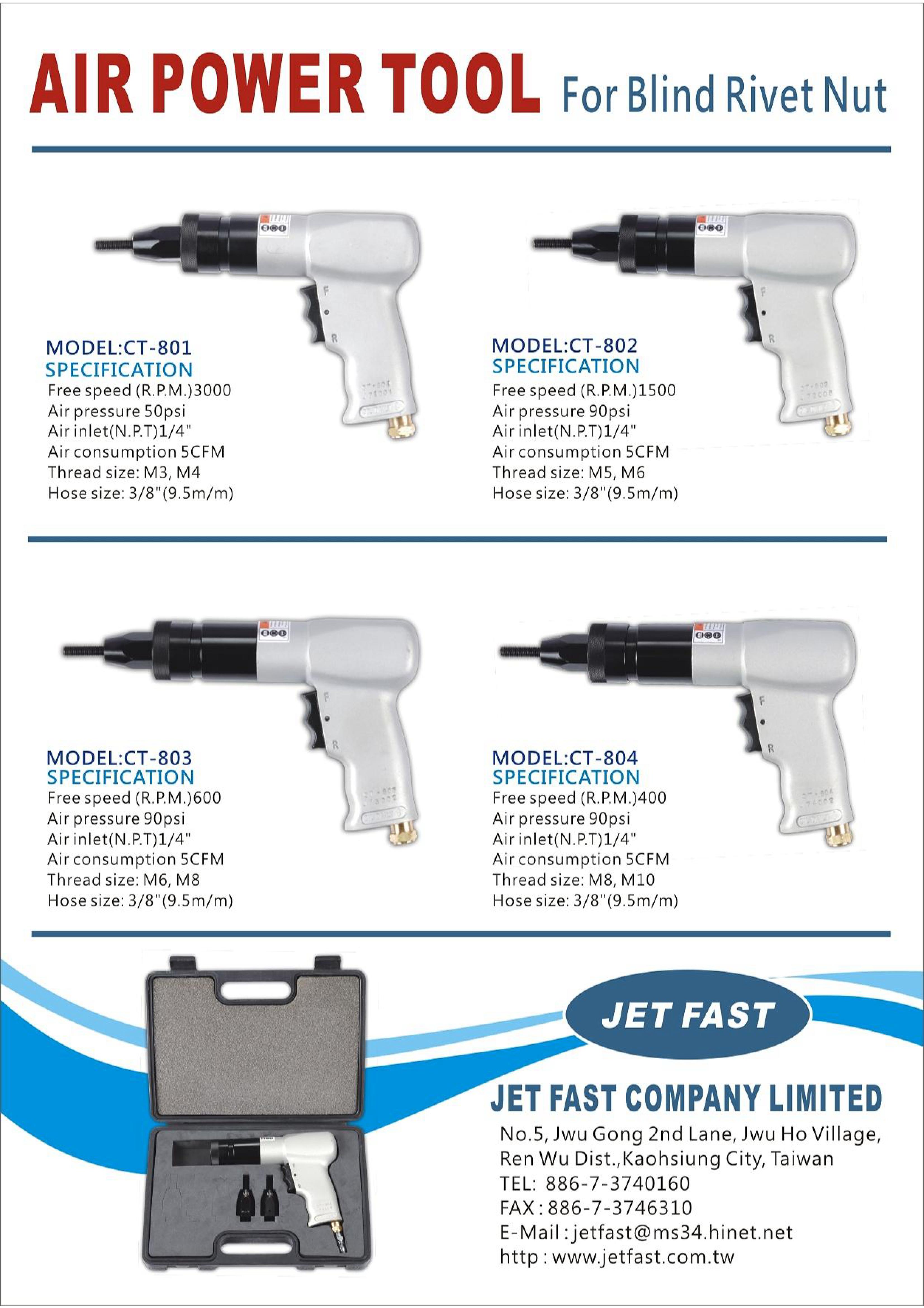 Rivet Nut Tool - Spin-Spin Type | Taiwantrade.com
