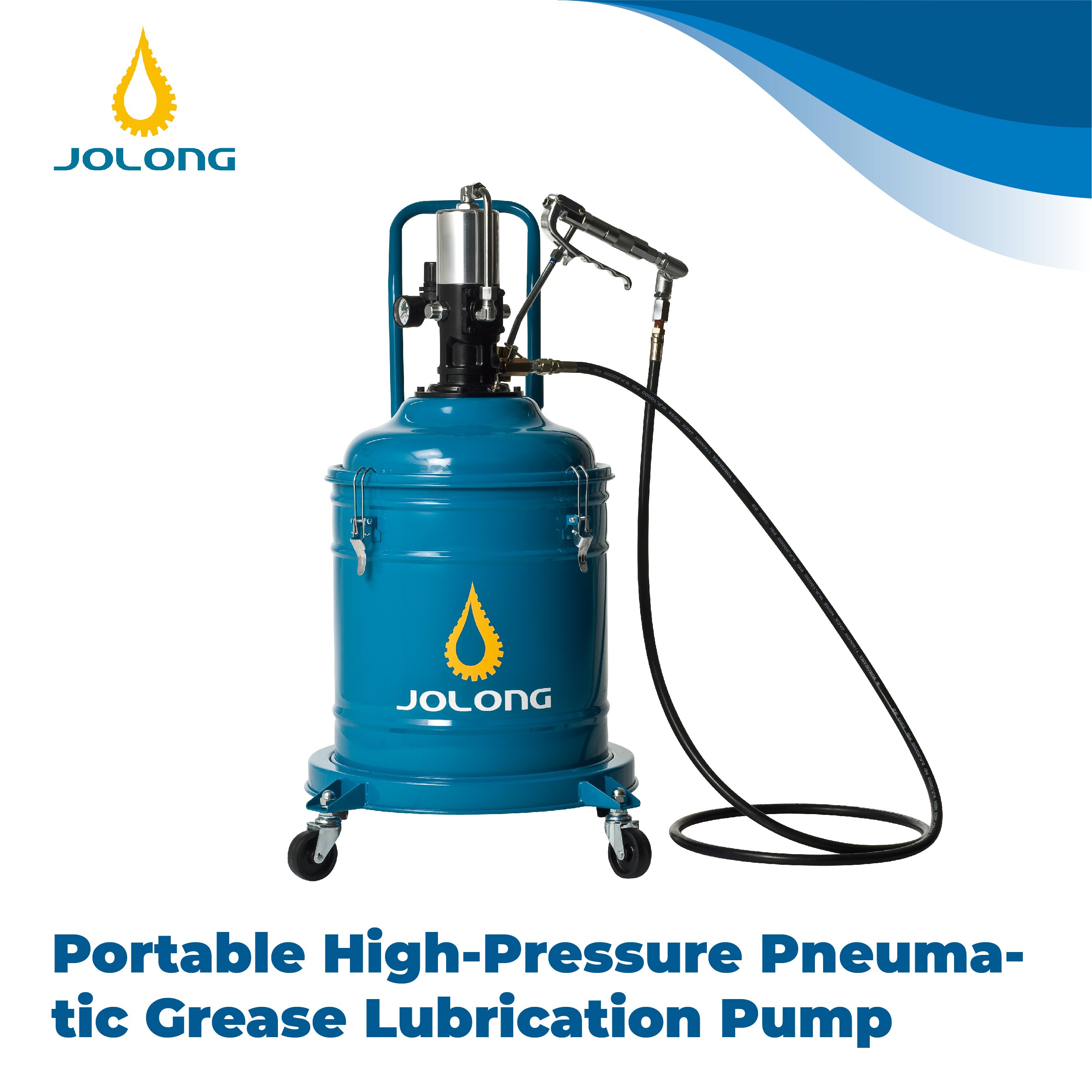 Portable High-Pressure Pneumatic Grease Lubrication Pump for Vehicle ...