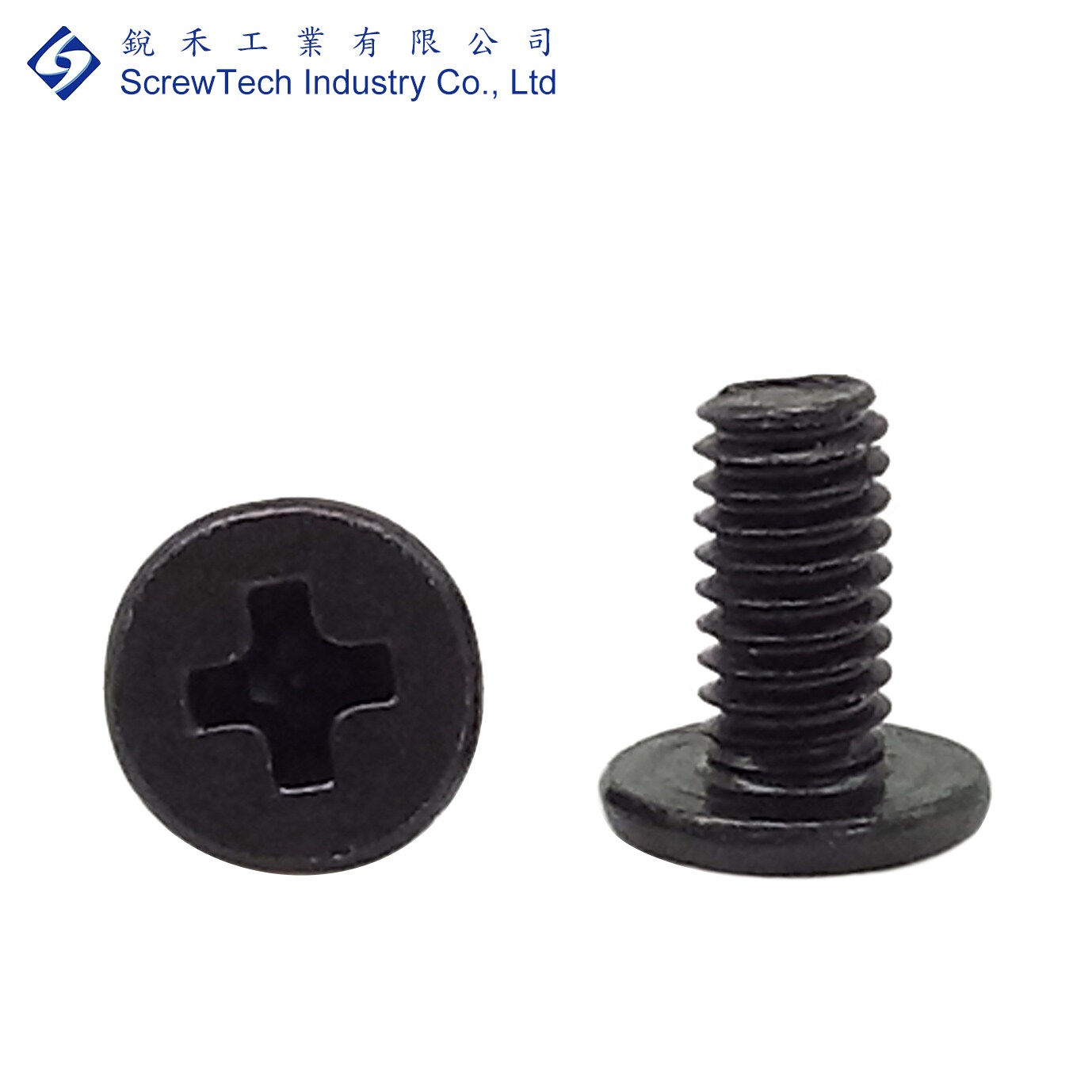 【ScrewTech-IAM0250501D】I Head, Phillips, M2.5x5, Machine Screw, Black ...