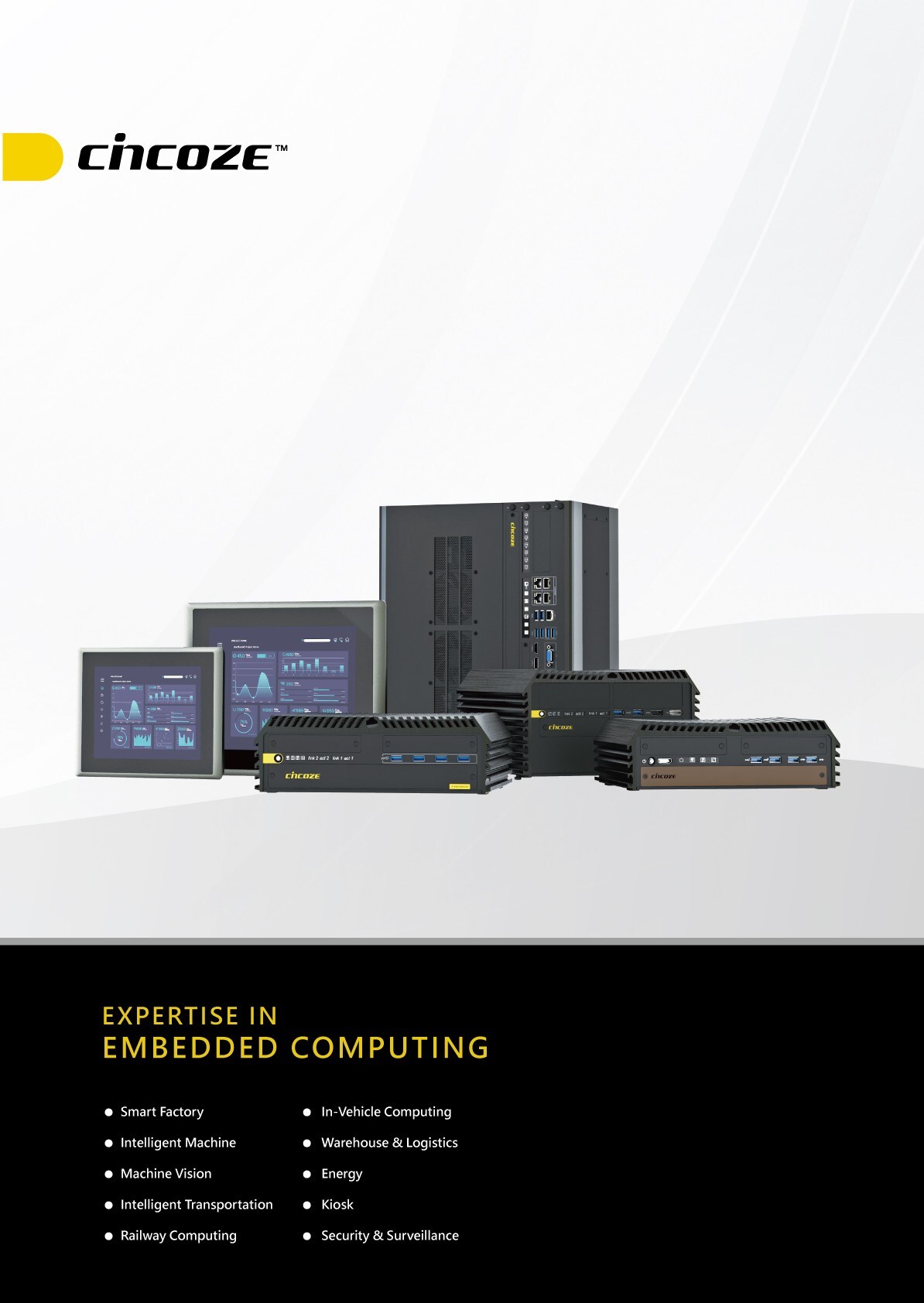 Cincoze Brochure | Taiwantrade