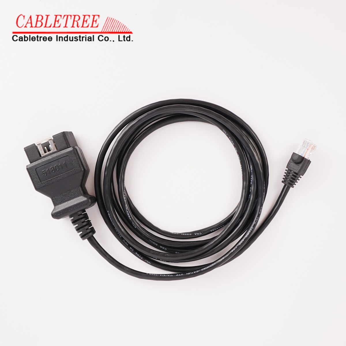 The OBDII to RJ45 Cable Assembly DoIP Manufacturer | Taiwantrade.com