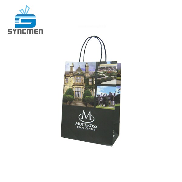 Customize High Quality White Kraft Paper Bag for Hotel Use | Taiwantrade