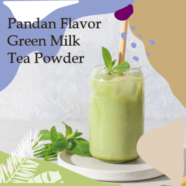 Pandan milk tea flavor powder | Taiwantrade.com