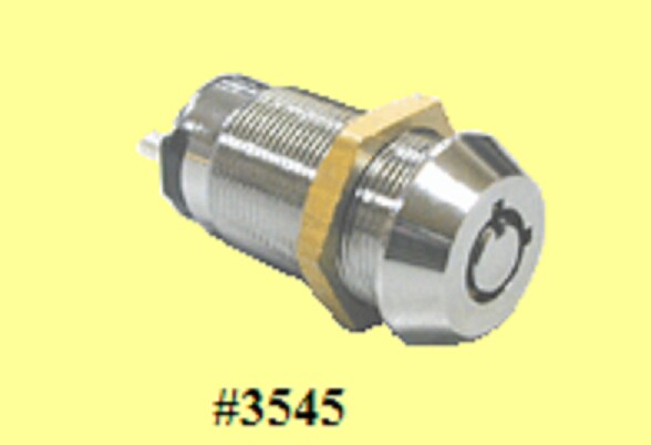 Tubular Key Electric Switch LocksP3000-04,security protection dead bolt ...