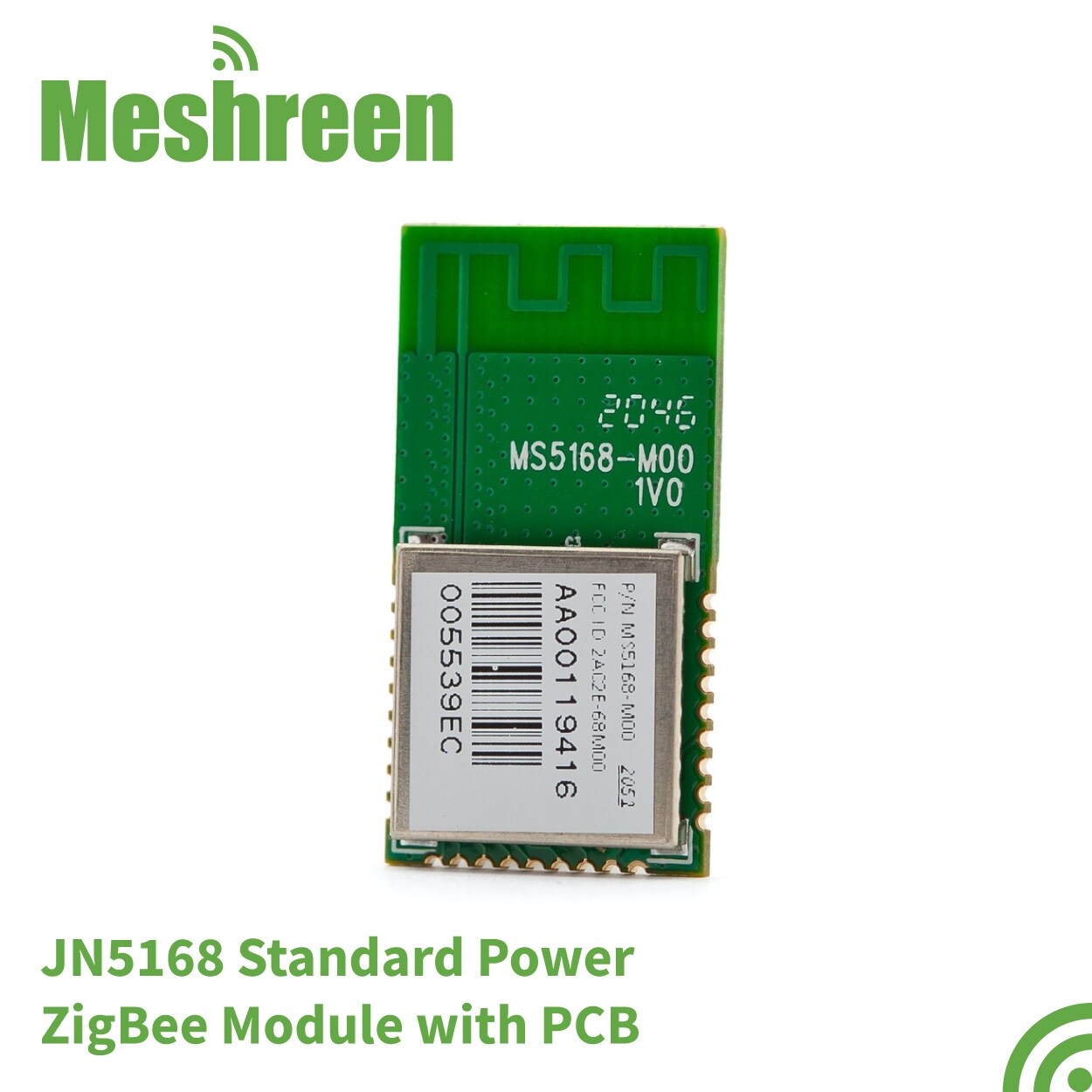 Meshreen® JN5168 Standard Power ZigBee Module with PCB, NXP Wireless ...