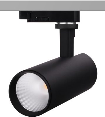 Architectural single cylinder black led track lighting | Taiwantrade.com