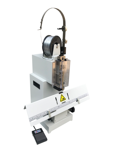 Stapling Capacity 6mm Desktop Wire Stitching Machine Wire Stitcher ...