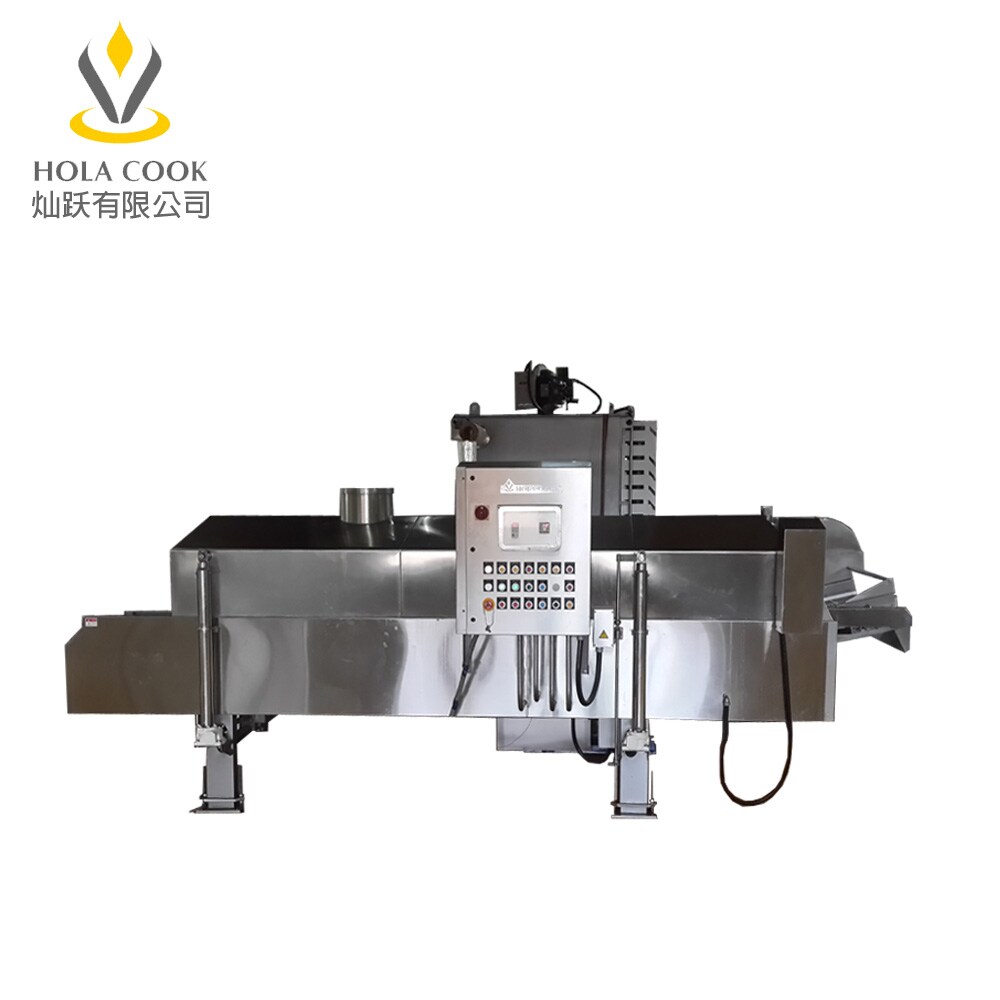 Automatic Continuous Oil Deep Fryer Machine | Taiwantrade