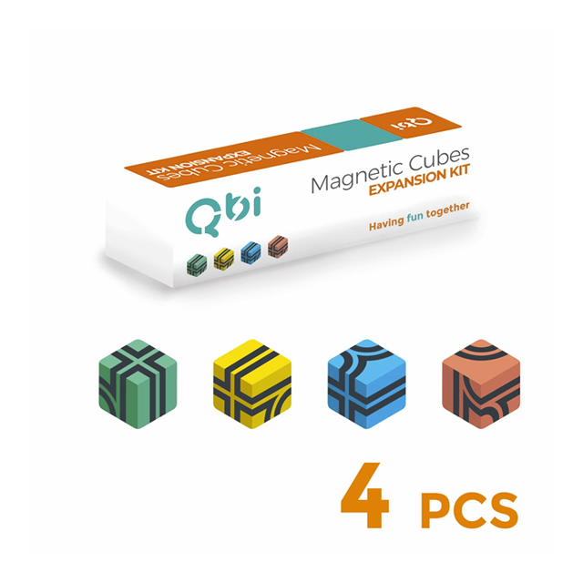 Qbi Expansion Pack –Stacking Magnetic Cube Blocks | Taiwantrade.com