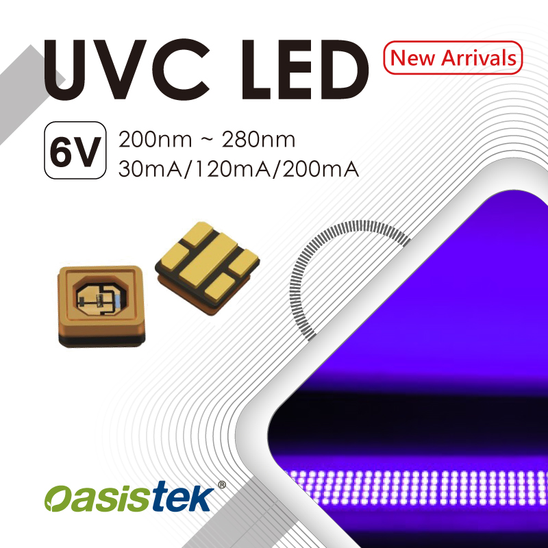 UVC LED, SMD LED, Oasistek, TO-3535BC-UVC | Taiwantrade