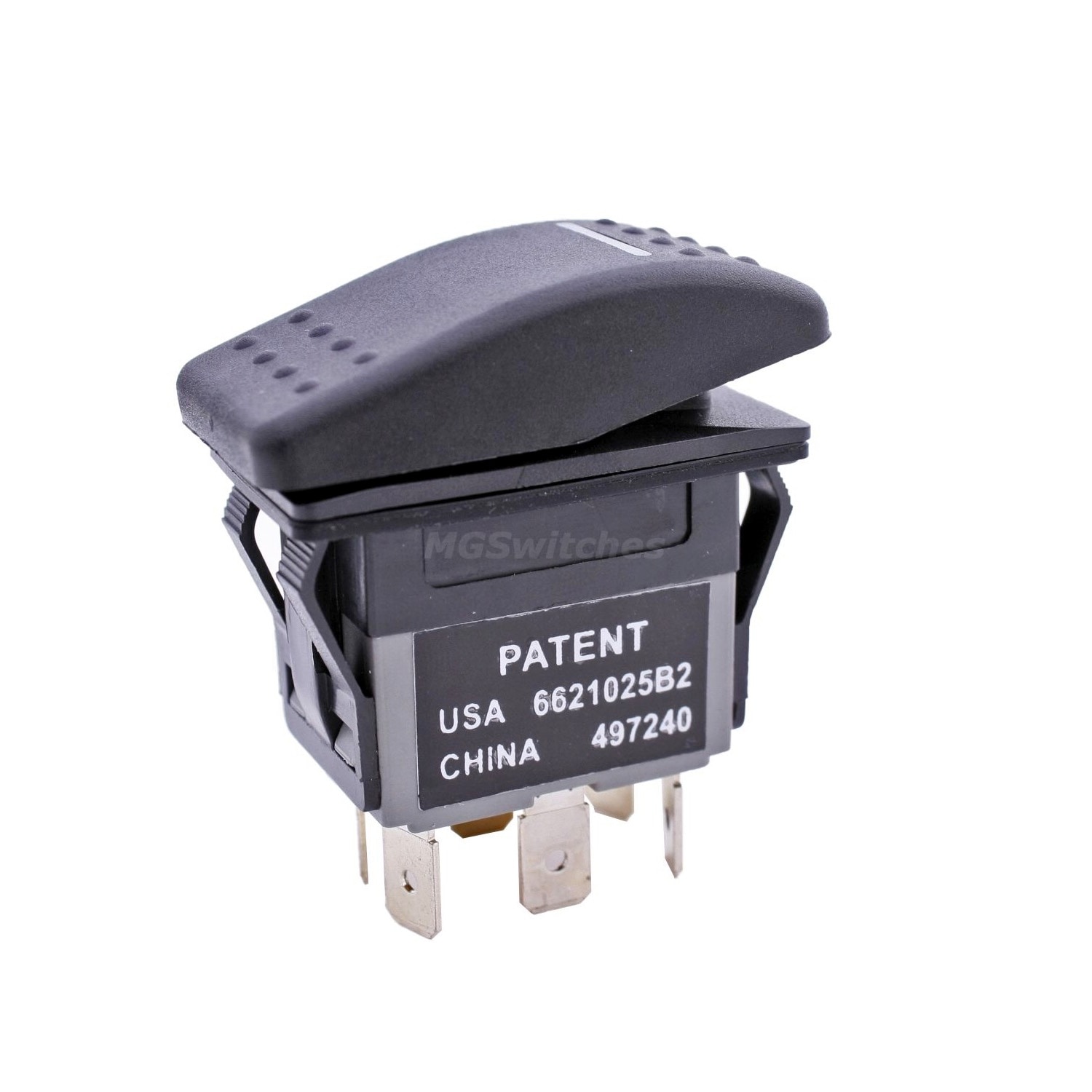 2 Position Waterproof IP67 Rocker Switch Illuminated ON-ON DPDT | Taiwantrade