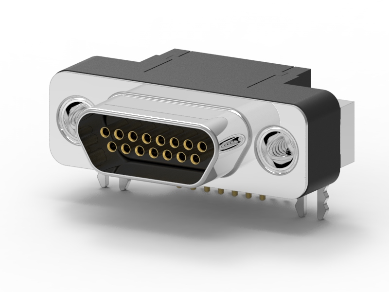 Micro D-Sub(M) 15PIN PCB 90° DIP Type | Taiwantrade.com