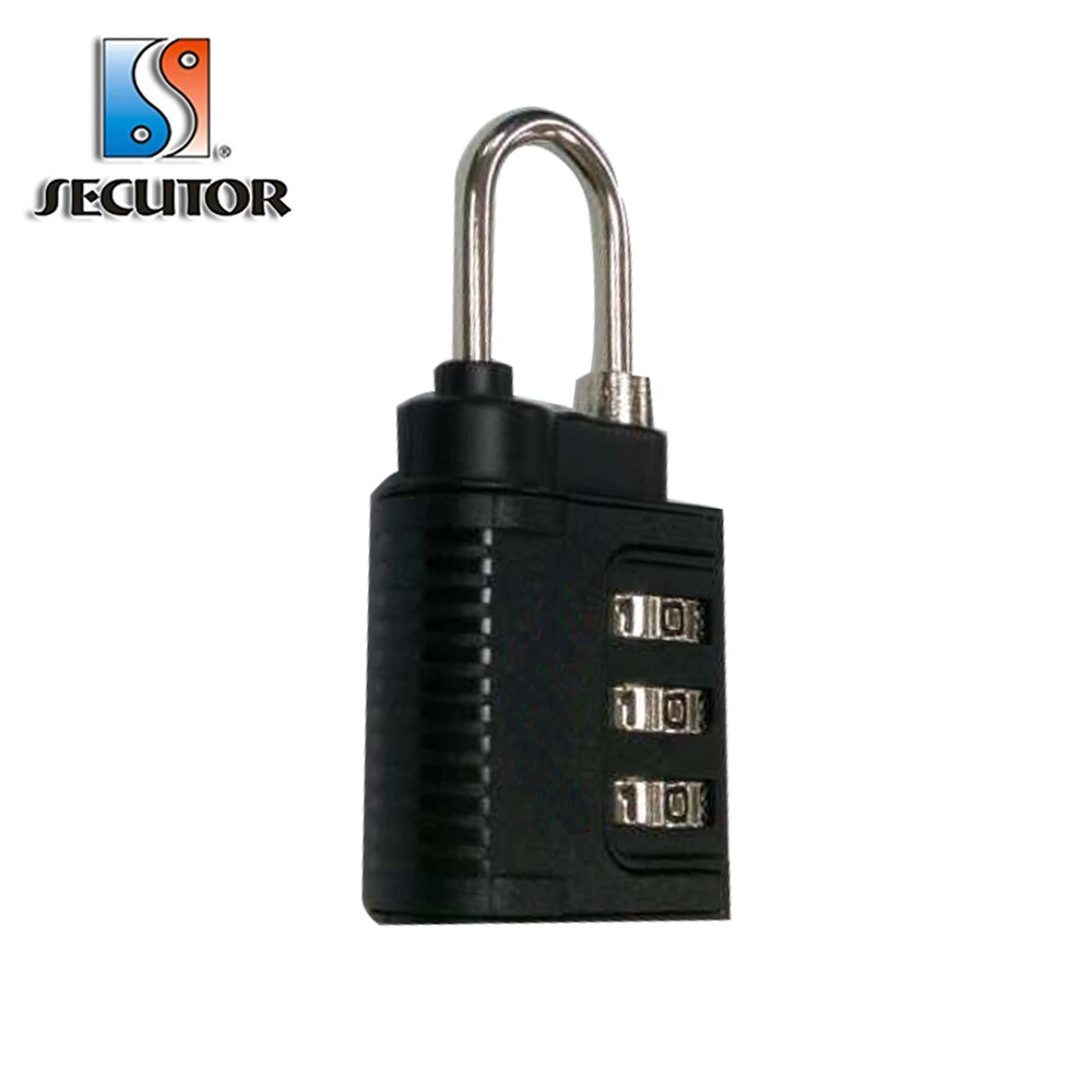 3 Digit Black Color TSA Luggage Lock | Taiwantrade