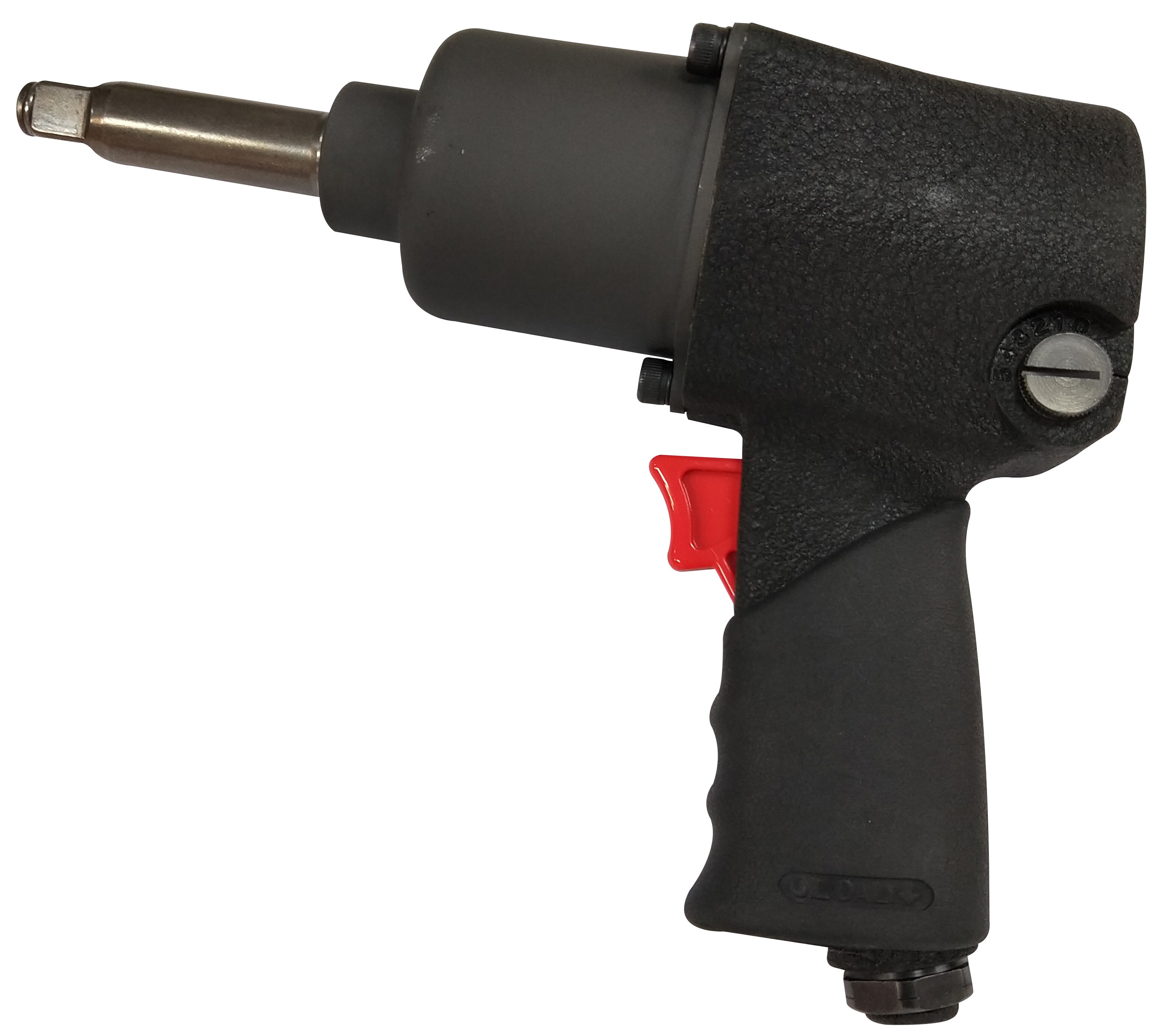 1/2" Impact Wrench with 2-Inch Extended Anvil, 450 ft-lbs, Twin Hammer ...