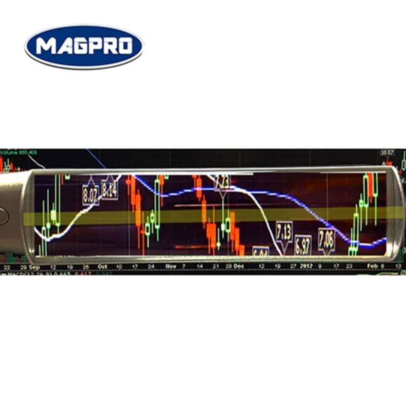 Stylish LED Bar Magnifier Designed Obvious Line For Reading Magnifier ...