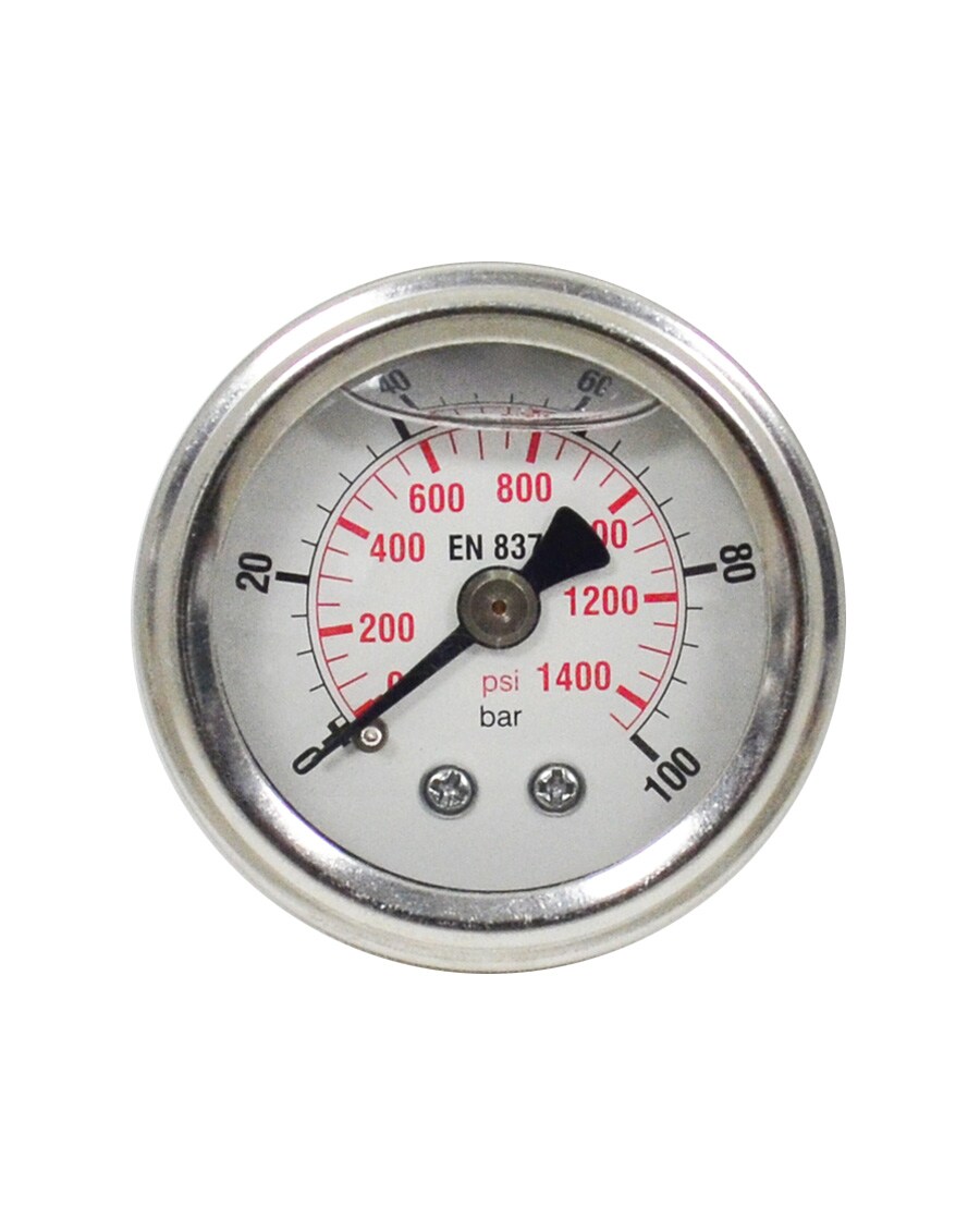 1.5" (42mm) Liquid-Filled Center Back Pressure Gauge | Taiwantrade.com