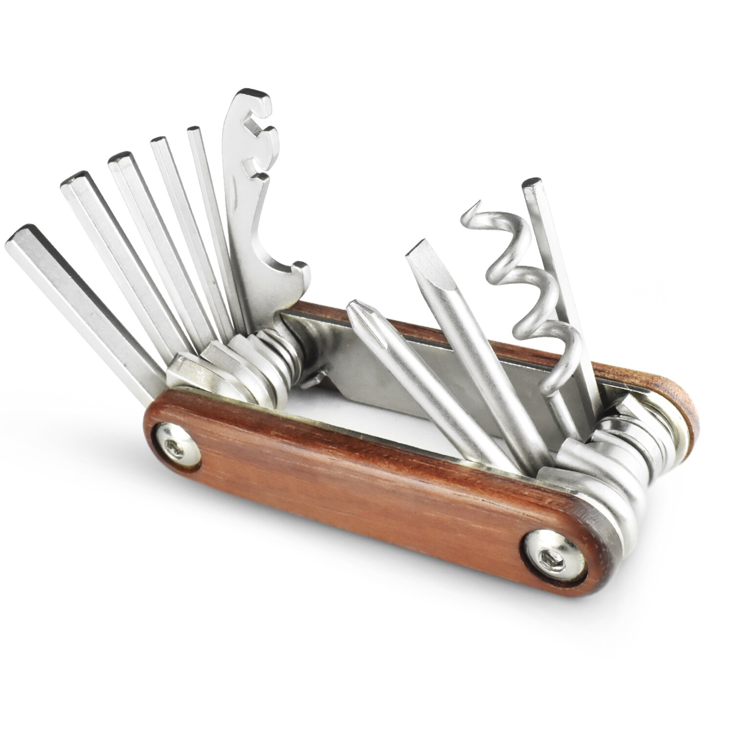 Wood Plate Bike Multitool 12 in 1 Repair Kit for Road and MTB Bikes ...