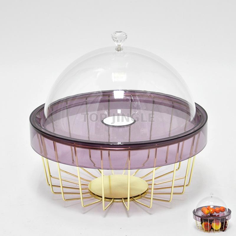 ROUND SNACK TRAY RACK - SMALL | Taiwantrade.com