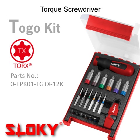 Togo Kit - 0.6 to 3.0 Nm Torque Screwdriver Kit | Taiwantrade.com