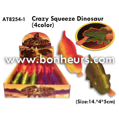 CRAZY SQUEEZE DINOSAUR(4COLOR) | Taiwantrade