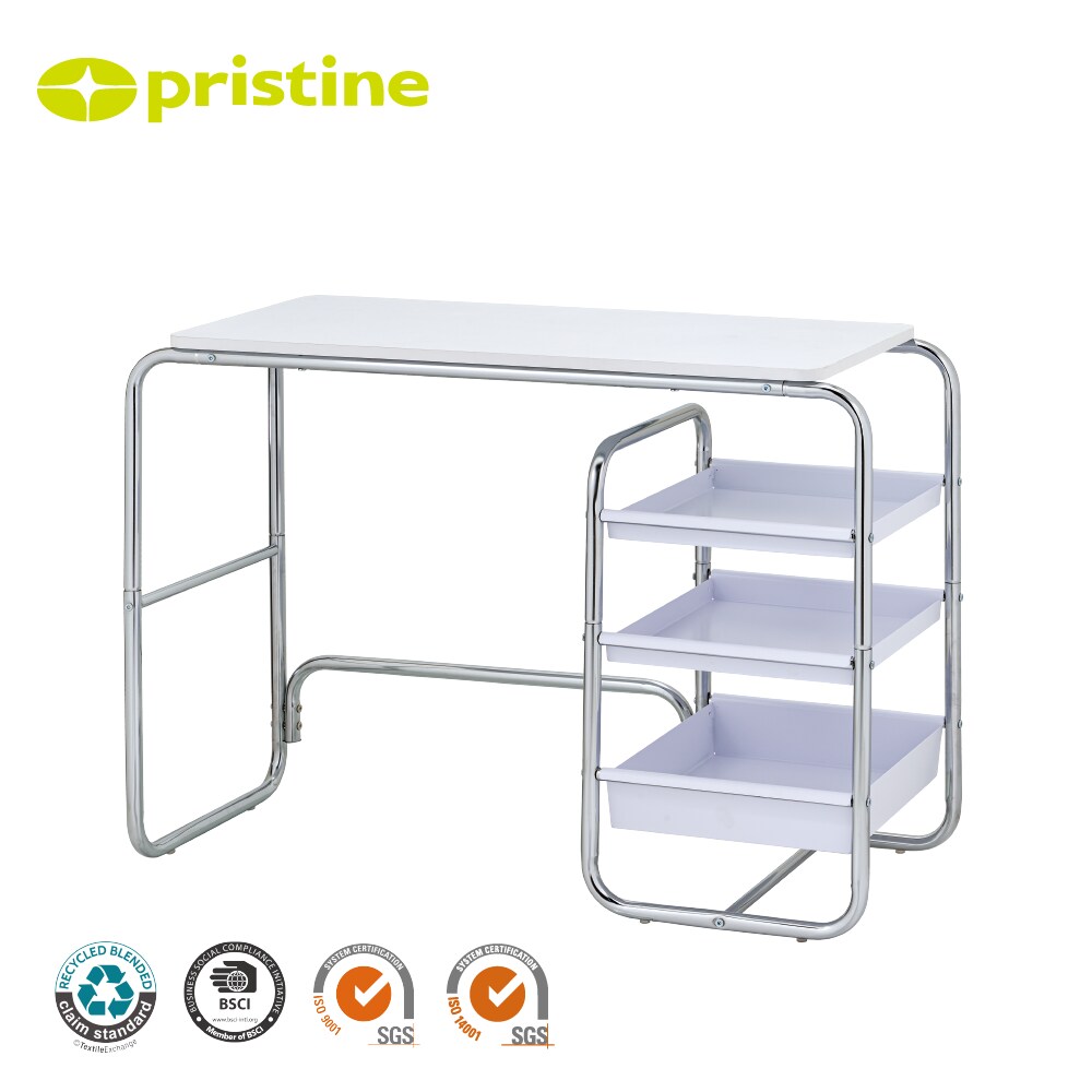 Office Table with 3 Shelves | Taiwantrade