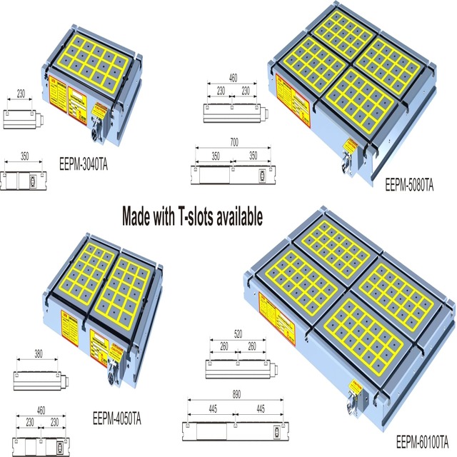Electro-Permanent Magnetic Chuck EEPM-TA Series | Taiwantrade