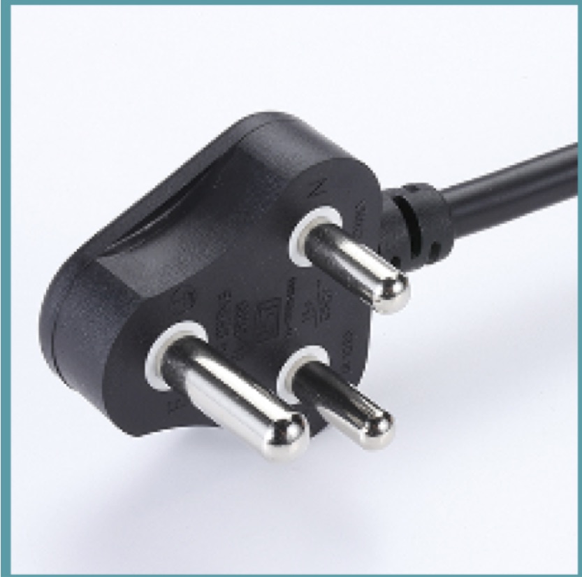 World Certificated AC Power Plug Cord Indian Plug | Taiwantrade