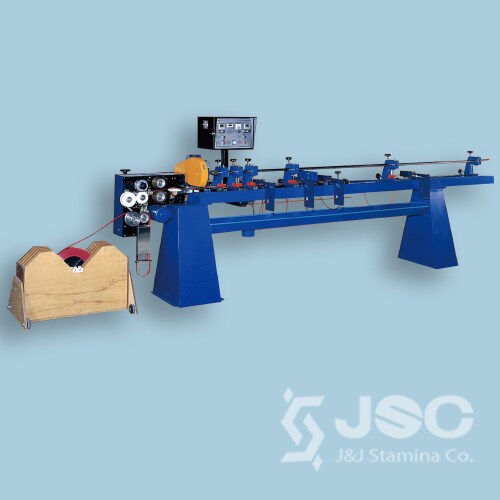 Semi-automatic slat cutting & punching and forming machine | Taiwantrade
