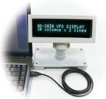 WD-2030U VFD Customer Display | Taiwantrade.com